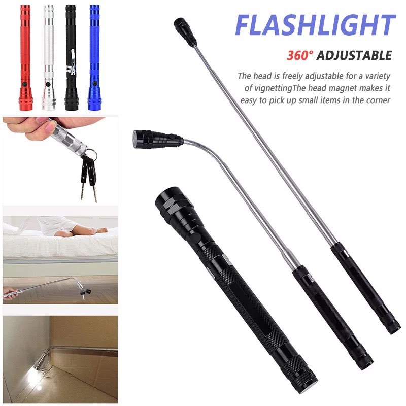 Functional Telescopic Magnetic LED light! Is Extendable and has ...