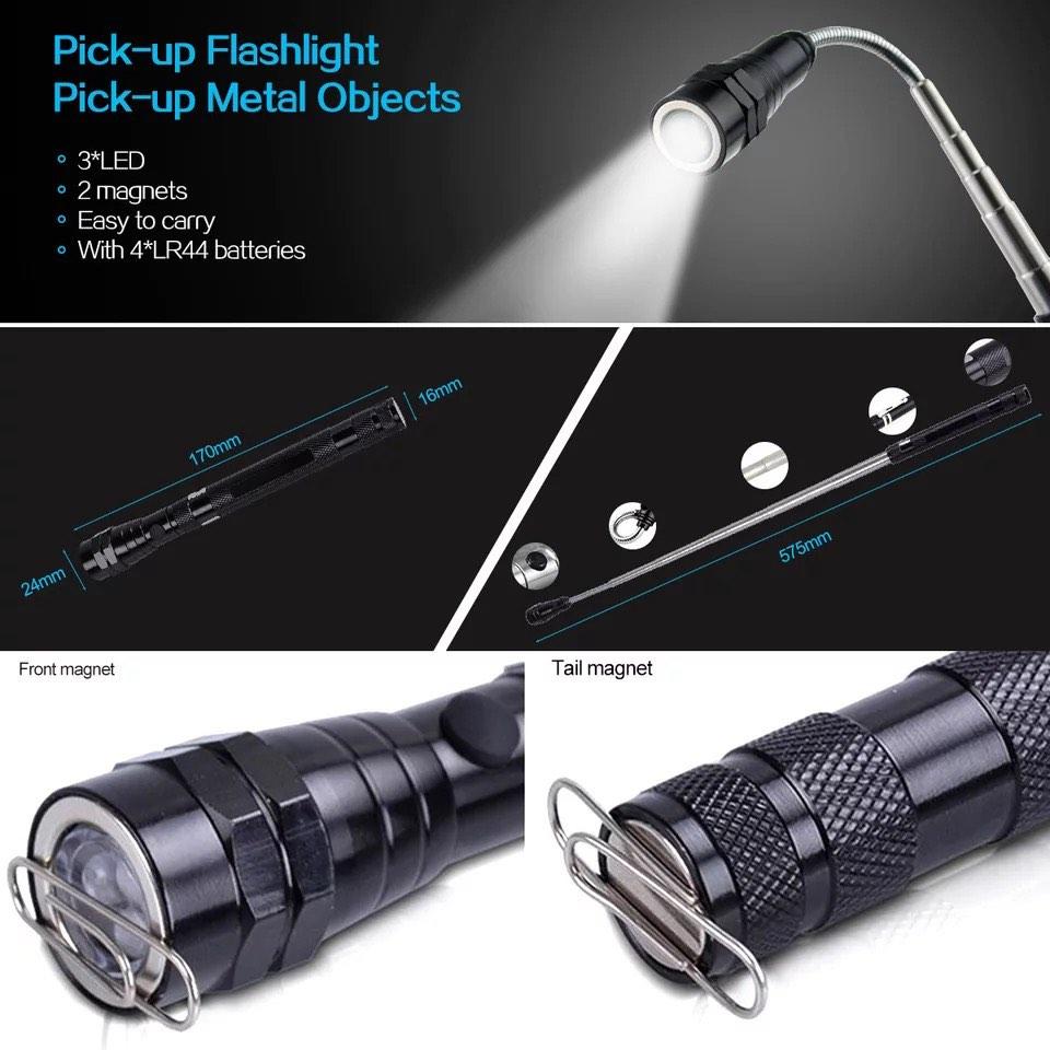 Functional Telescopic Magnetic LED light! Is Extendable and has ...