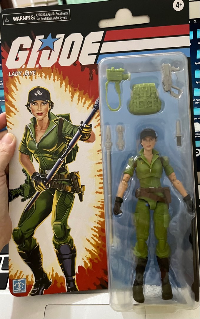 G. I. Joe Classified Lady Jaye 6 inch Retro Cardback Walmart Exclusive ...