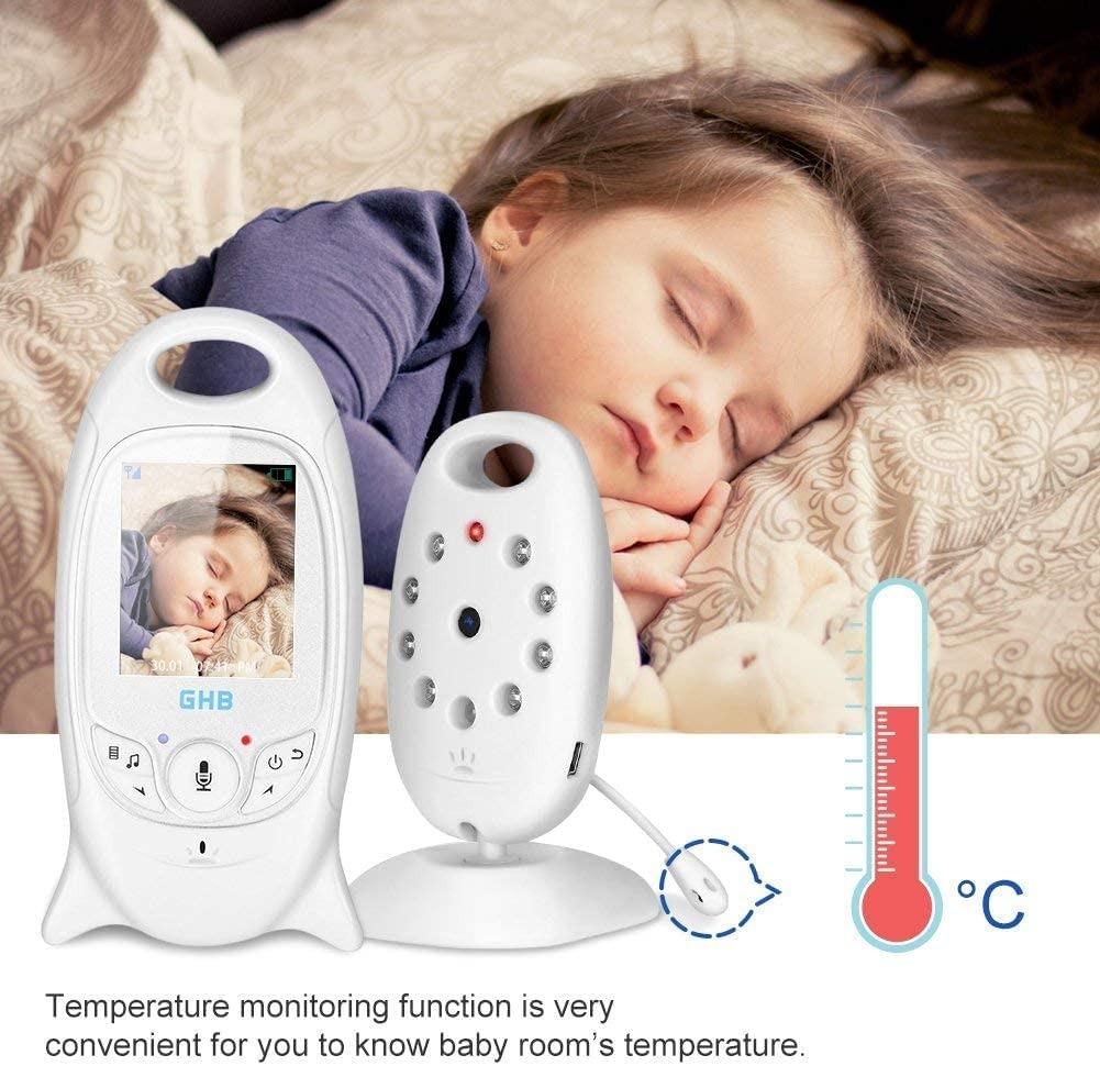 GHB Baby Monitor Video Baby Monitor Wireless with Camera Night Vision ...