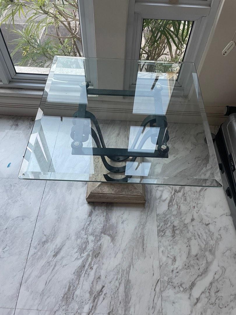 Glass Display Table, Furniture & Home Living, Furniture, Other Home ...