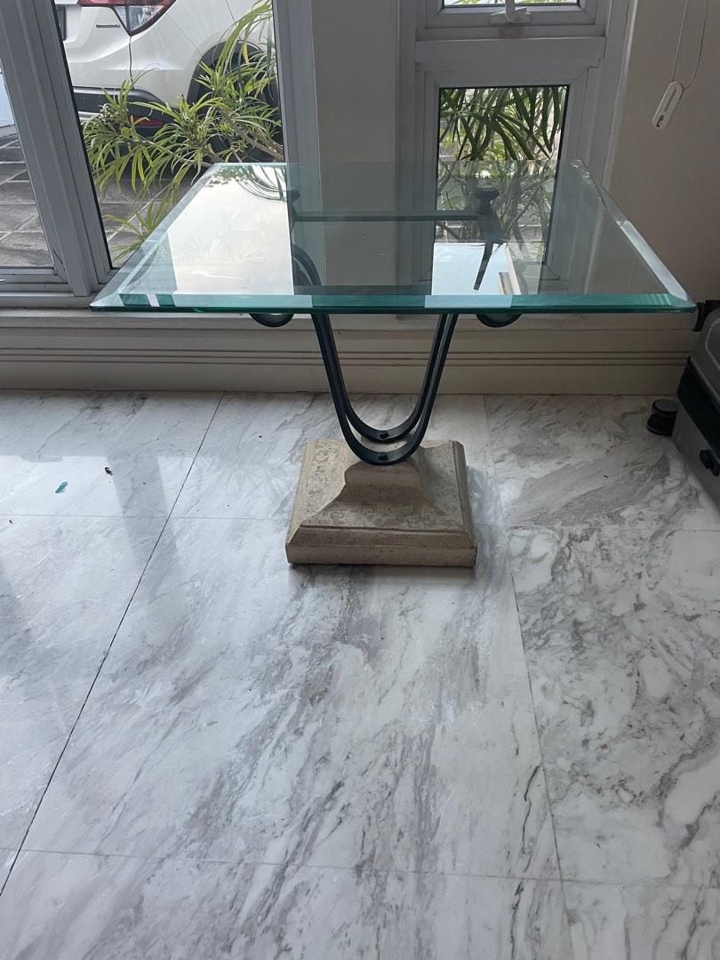 Glass Display Table, Furniture & Home Living, Furniture, Other Home ...