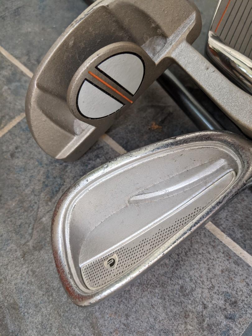 Golf clubs Knight Titanium Driver OVERSIZE FASTRAX ANTI-SLICE Slazenger ...