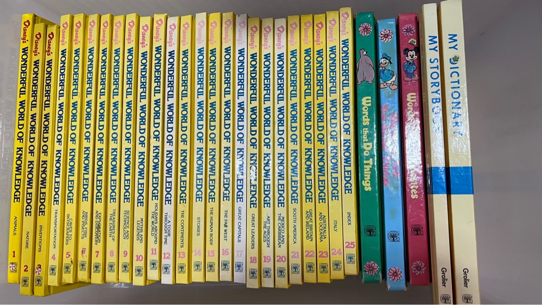 Grolier Wonderful World of Knowledge Series, Hobbies & Toys, Books ...