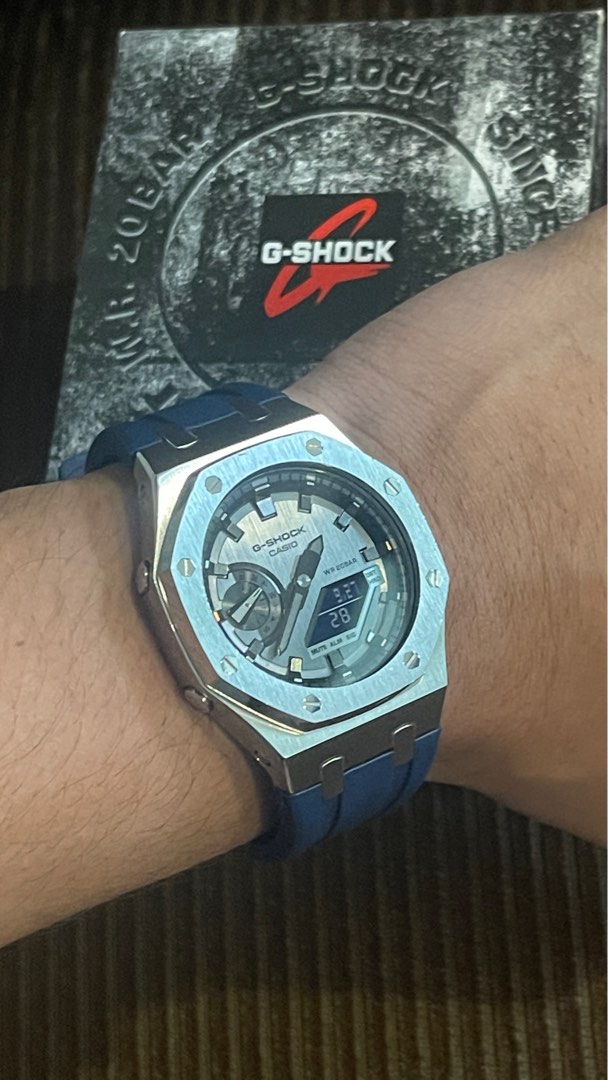 GShock GM2100 Casioak w/ Mod kit, Men's Fashion, Watches & Accessories ...