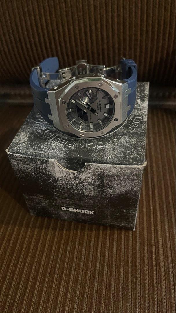 GShock GM2100 Casioak w/ Mod kit, Men's Fashion, Watches & Accessories ...