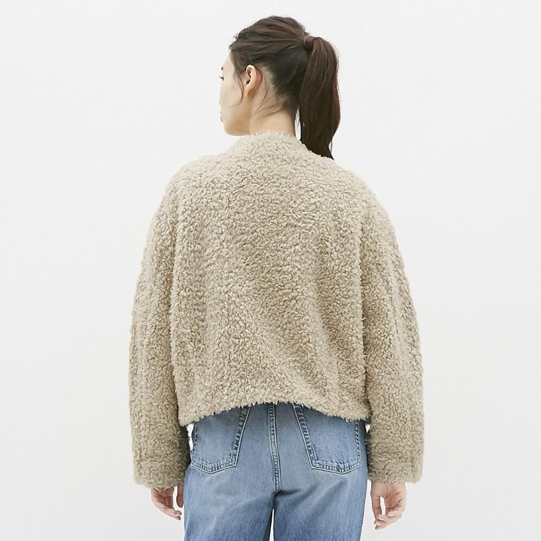 GU by Uniqlo Boa Blouson CL, Women's Fashion, Coats, Jackets and ...