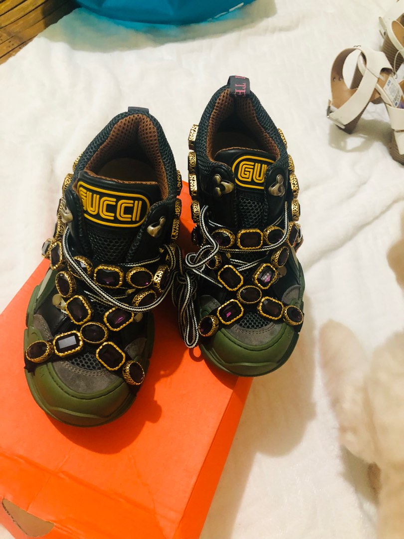 Gucci rubber shoes, Babies & Kids, Babies & Kids Fashion on Carousell