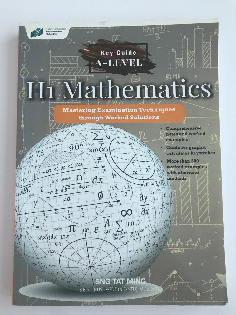 H1 Mathematics Key Guide A Levels, Hobbies & Toys, Books & Magazines ...