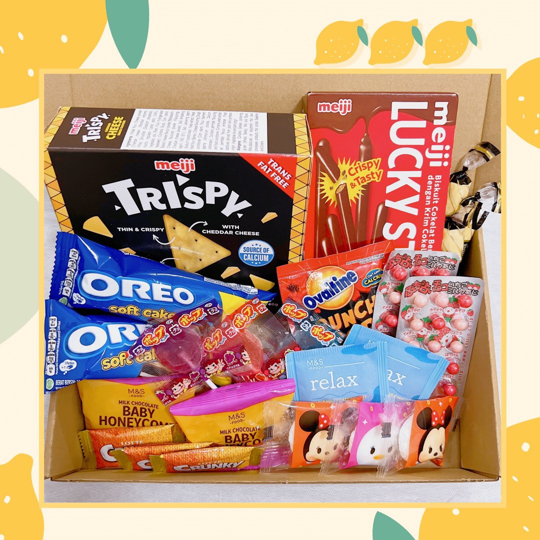 Happy Box / Snack box / Surprise Box / Care box / Cheer up Box / Gift ...