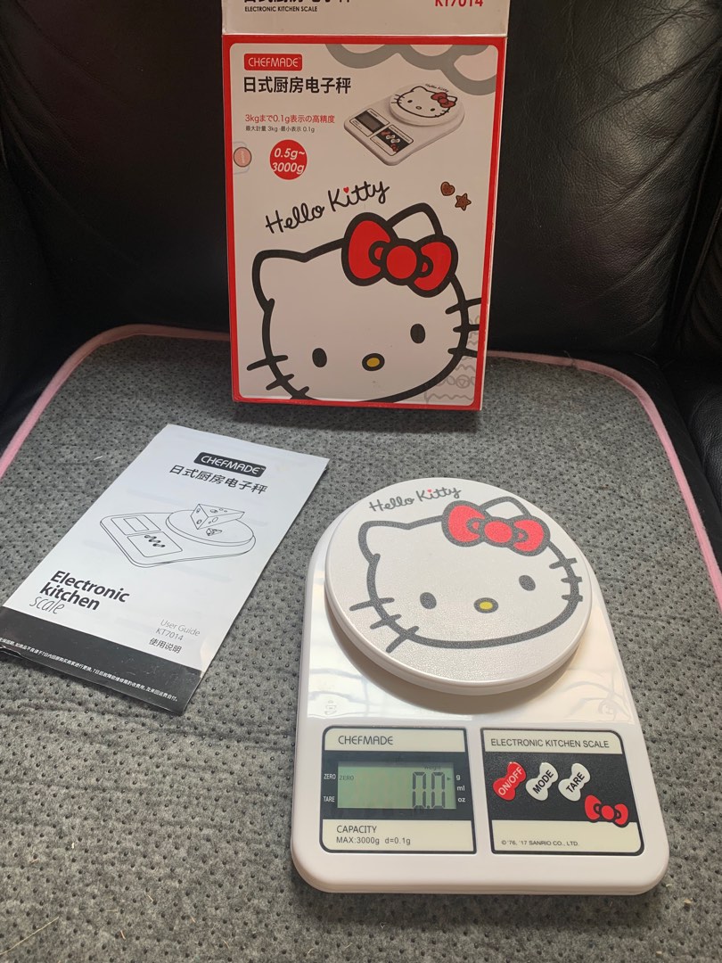 Hello Kitty Kitchen Scale CHEFMADE, TV & Home Appliances, Kitchen ...