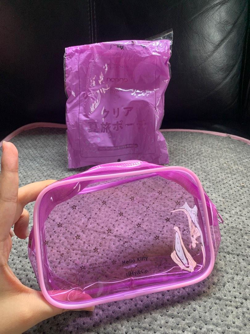 Hello Kitty x non.no x titty&Co Plastic Pouch, Women's Fashion, Bags ...