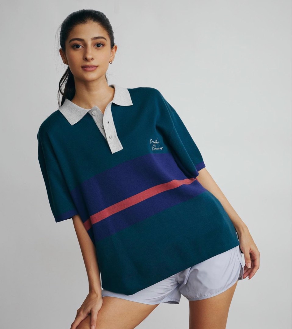 Heymothercuckers motherchuckers Navy Short Sleeve Polo Shirt, Women's ...