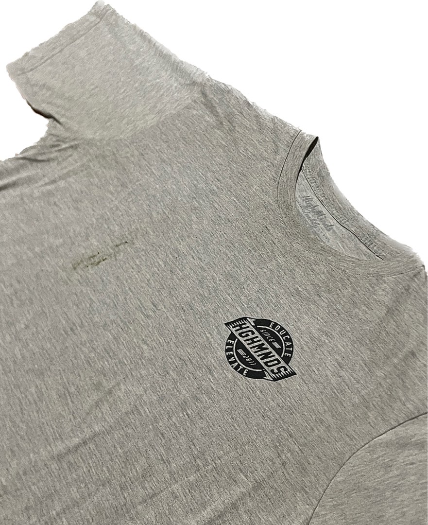 HIGHMINDS (HGHMNDS) Gray Tee/Shirt - XL, Men's Fashion, Tops & Sets ...