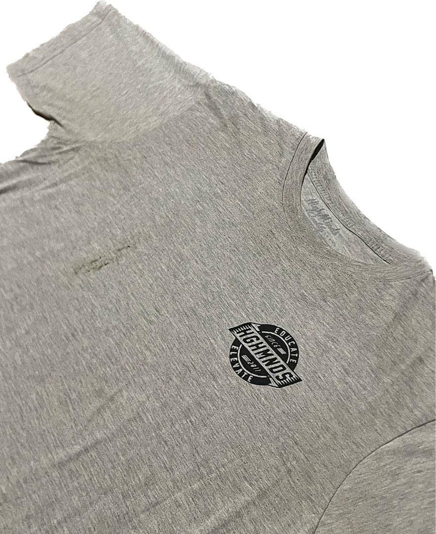 HIGHMINDS (HGHMNDS) Gray Tee/Shirt - XL, Men's Fashion, Tops & Sets ...