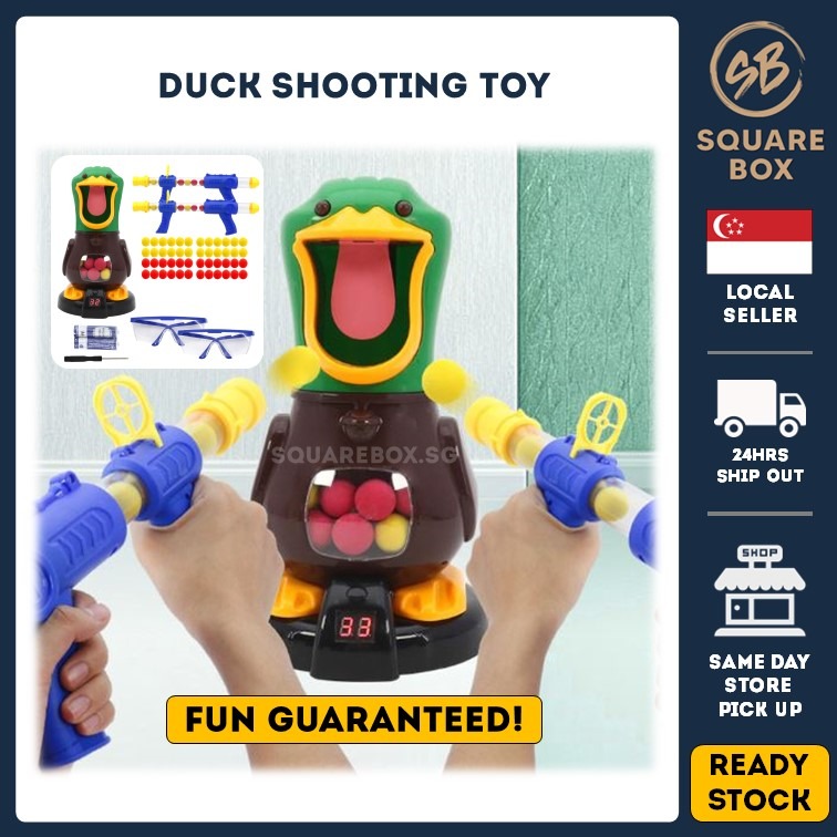 Hit Me Duck Children Shooting Toy with Light Shooting Duck Toy Air ...