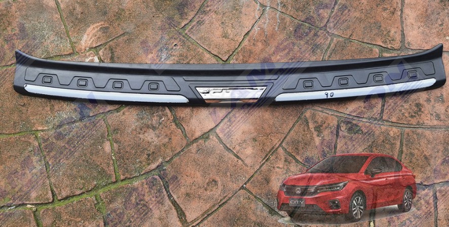 Honda City GN 2021 - 2022 Rear Step Sill Bumper Protection Plate, Car ...
