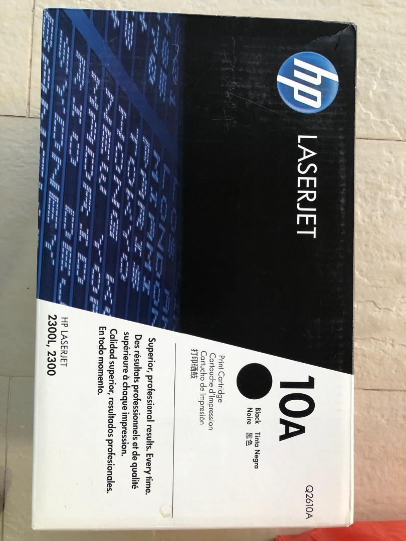 HP 10A Black Original LaserJet Toner Cartridge Original, Unopen, Q2610A ...