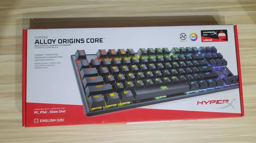 HyperX Alloy Origins Core Mechanical Keyboard, Computers & Tech, Parts ...