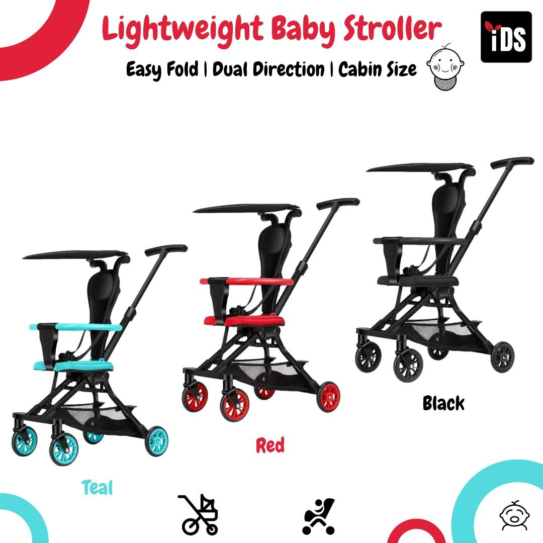 [iDS] 3.8kg Travel Stroller Baby Toddler Stroller Cabin Size Fully ...