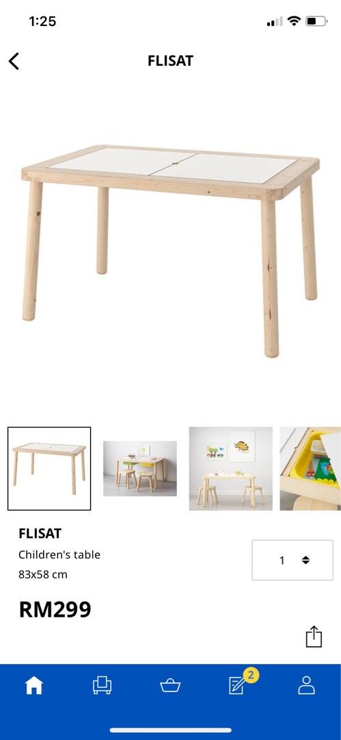 Ikea Flisat table x 2, Babies & Kids, Baby Nursery & Kids Furniture ...