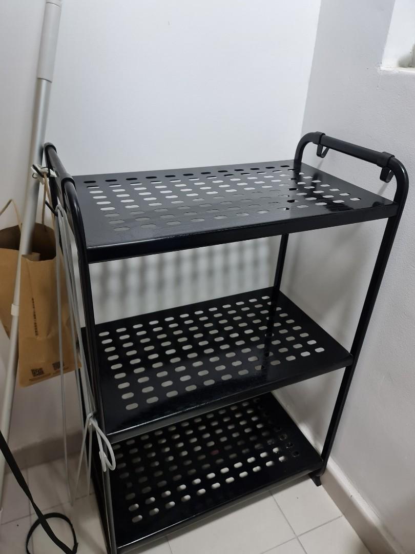 IKEA rack shelf, Furniture & Home Living, Furniture, Shelves, Cabinets ...