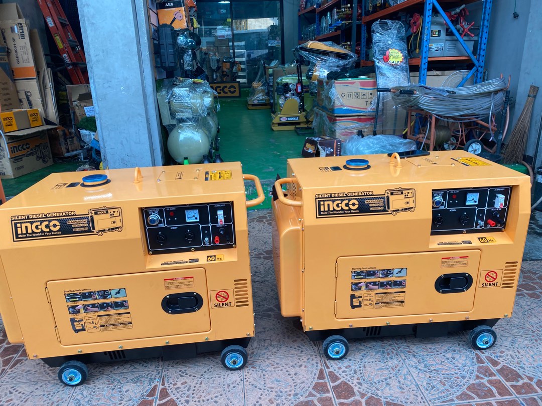 INGCO SILENT TYPE DIESEL GENERATOR, Commercial & Industrial ...