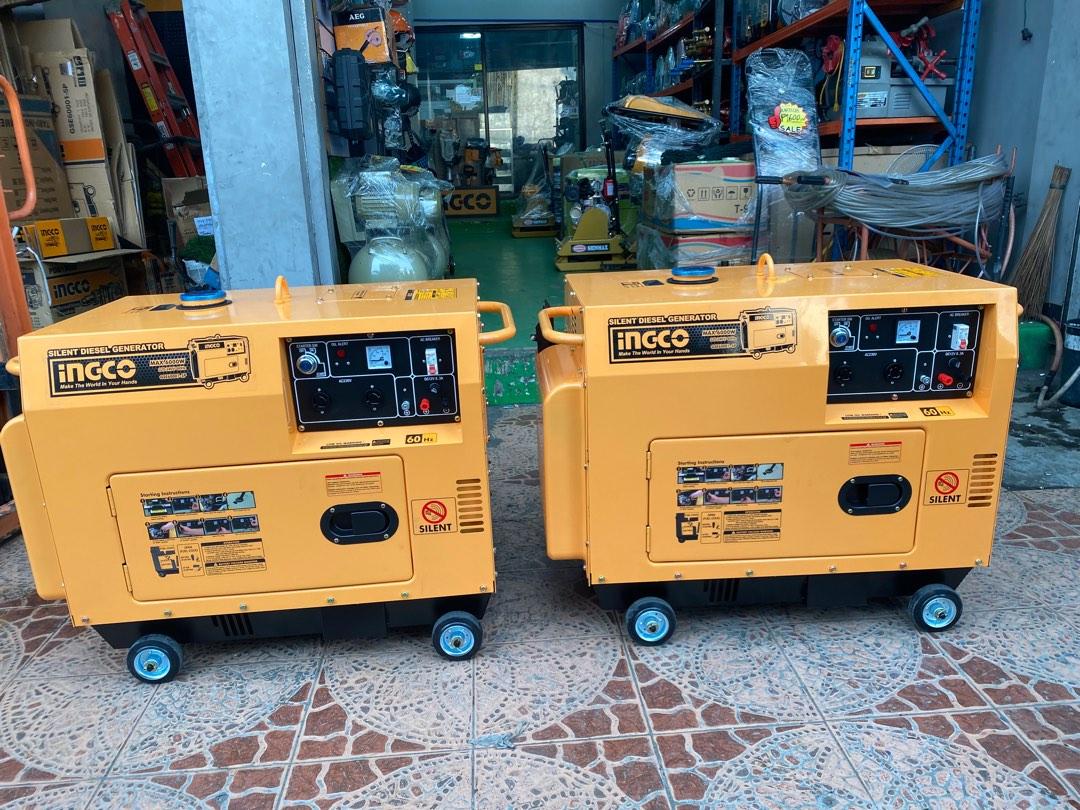 INGCO SILENT TYPE DIESEL GENERATOR, Commercial & Industrial ... INGCO SILENT TYPE DIESEL GENERATOR, Commercial & Industrial ...
