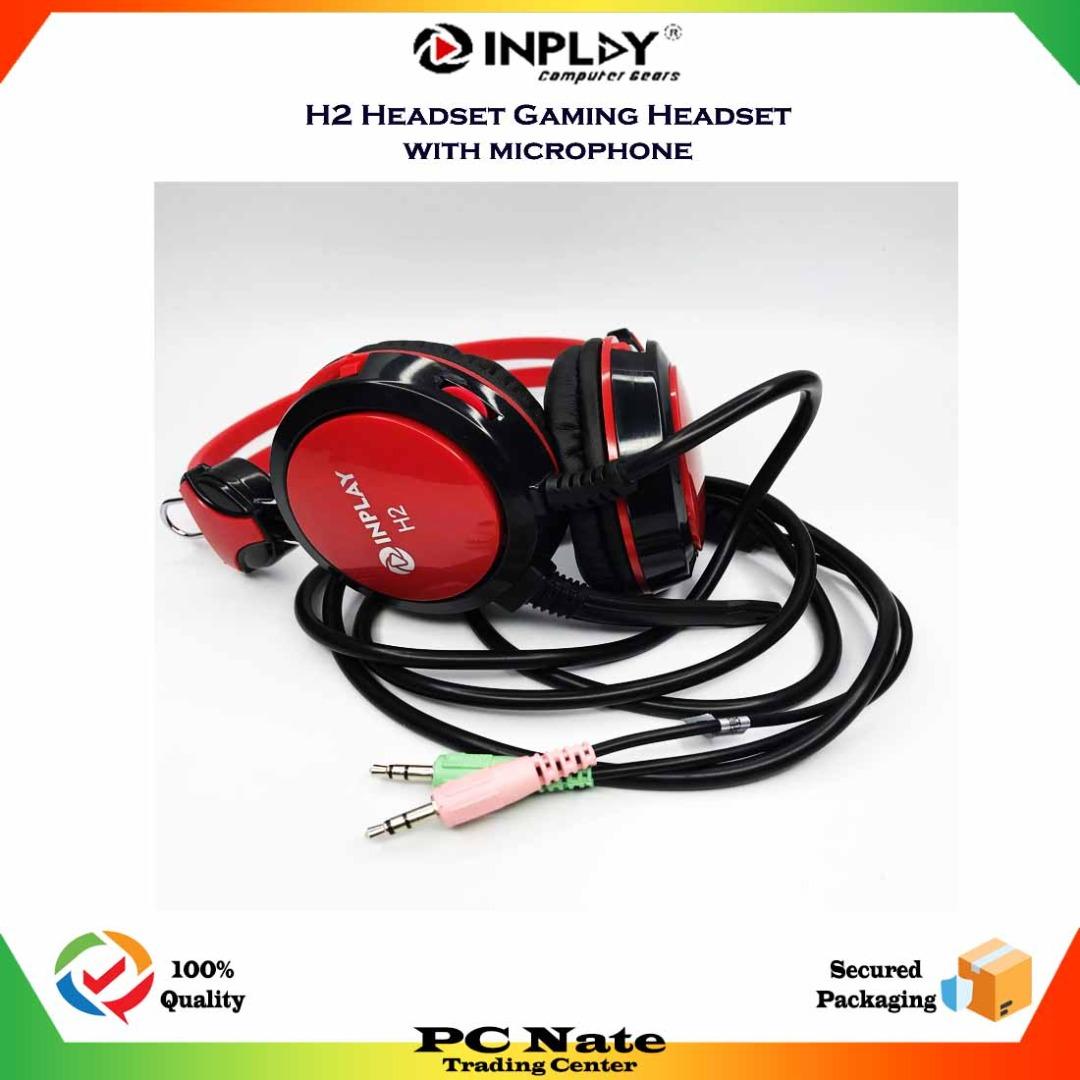 INPLAY H2 Gaming Headset with microphone (RGB), Audio, Headphones & Headsets on Carousell