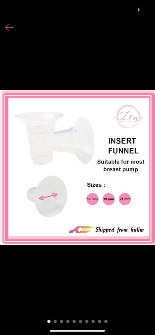 Insert Funnel 21mm x 2, Babies & Kids, Nursing & Feeding, Breastfeeding ...