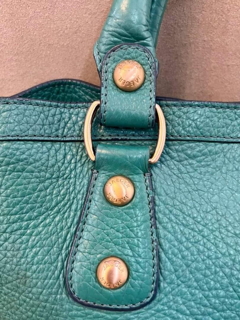 Jaeger Leather Two way Bag, Luxury, Bags & Wallets on Carousell