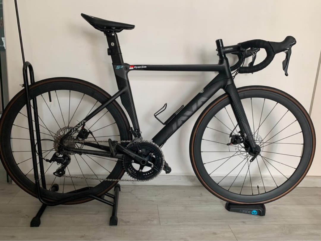 Java Siluro 3 disc brake road bike upgraded sora 105, Sports Equipment ...