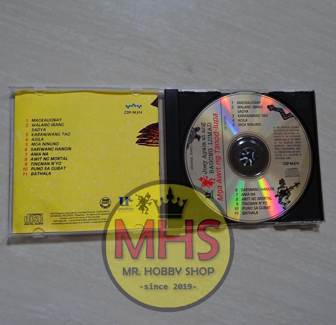 Joey Ayala at ang Mga Lumad - Mga Awit ng Tanod-Lupa CD (100% Original Copy), Hobbies & Toys ...