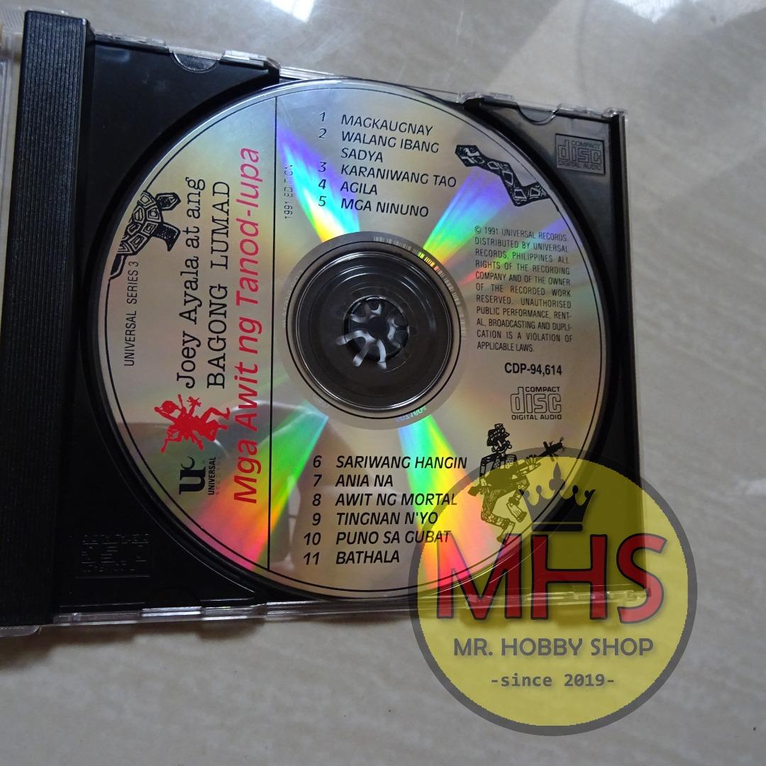 Joey Ayala at ang Mga Lumad - Mga Awit ng Tanod-Lupa CD (100% Original Copy), Hobbies & Toys ...