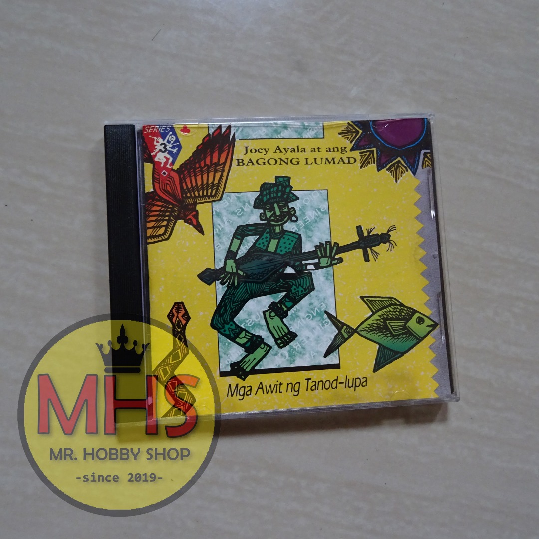 Joey Ayala at ang Mga Lumad - Mga Awit ng Tanod-Lupa CD (100% Original Copy), Hobbies & Toys ...