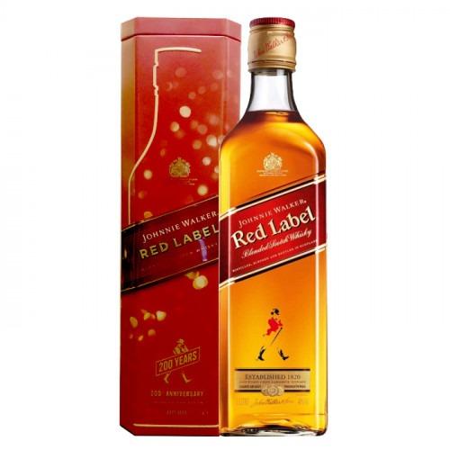 Red Label 200th Anniversary Limited Edition - Johnnie Walker 1L, Food ...