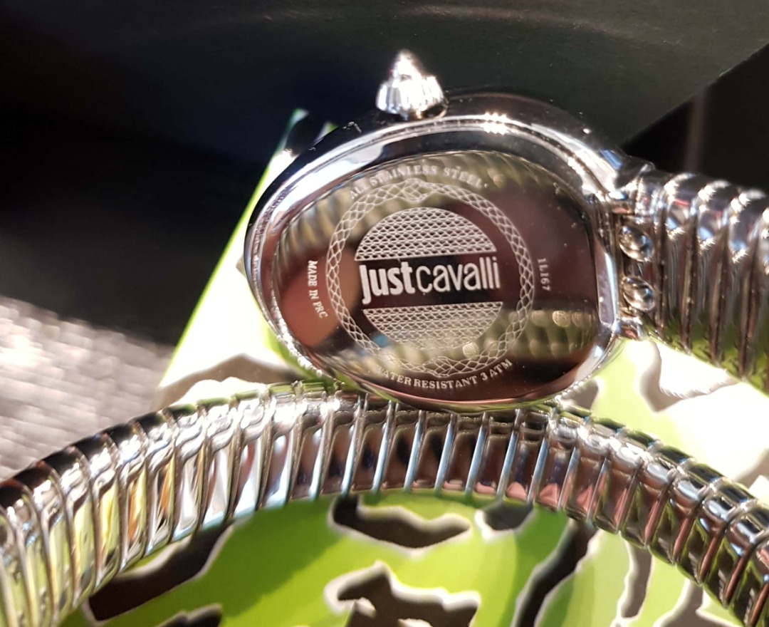 Just Cavalli Snake Watch, Luxury, Watches on Carousell