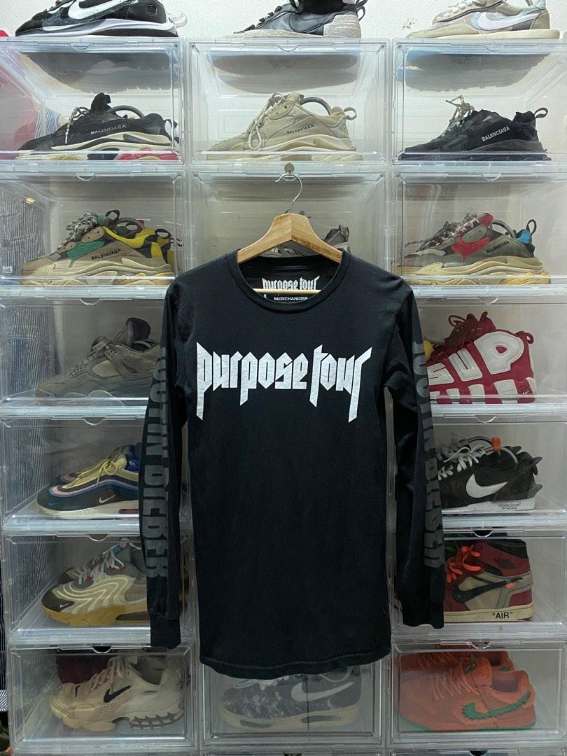 Justin Bieber Purpose Tour Merchandise, Men's Fashion, Tops & Sets ...