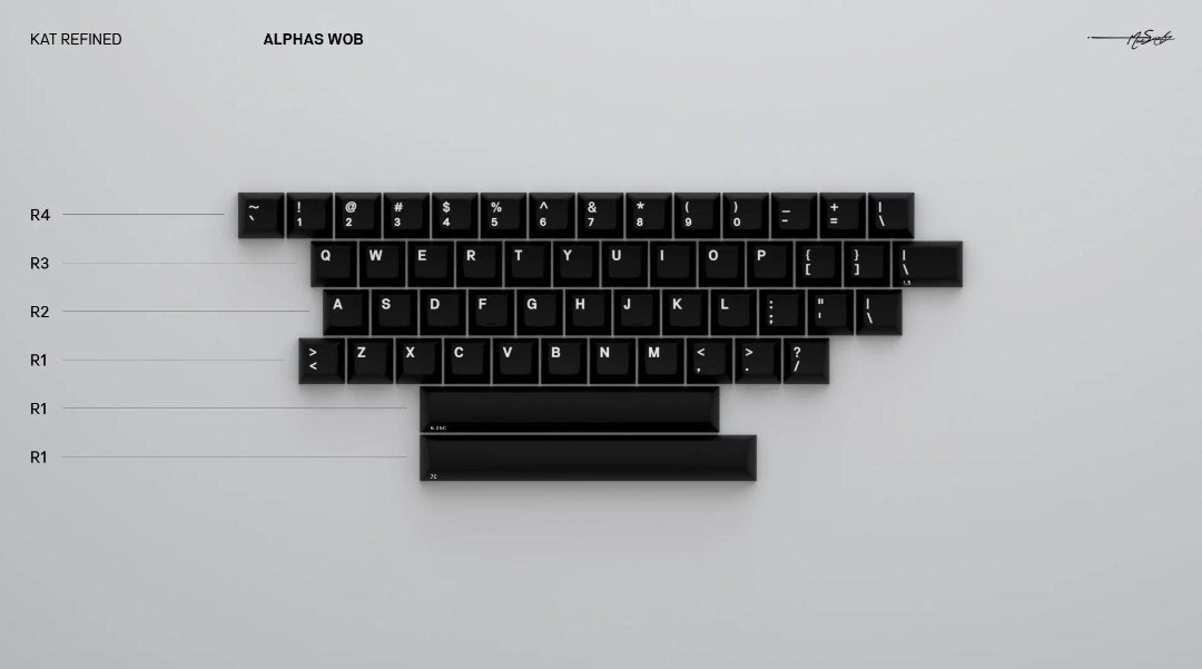 kat refined keycaps (alphas + mods), Computers & Tech, Parts ...