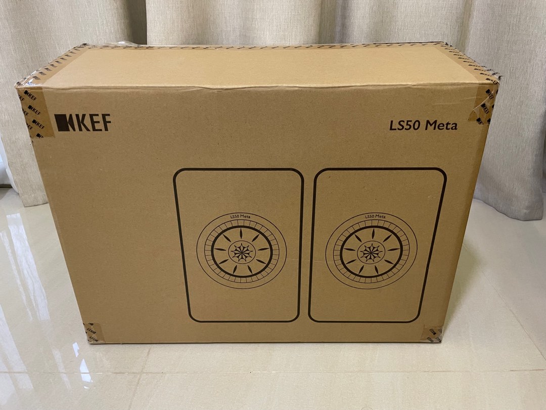 KEF LS50 Meta Box, Audio, Soundbars, Speakers & Amplifiers on Carousell