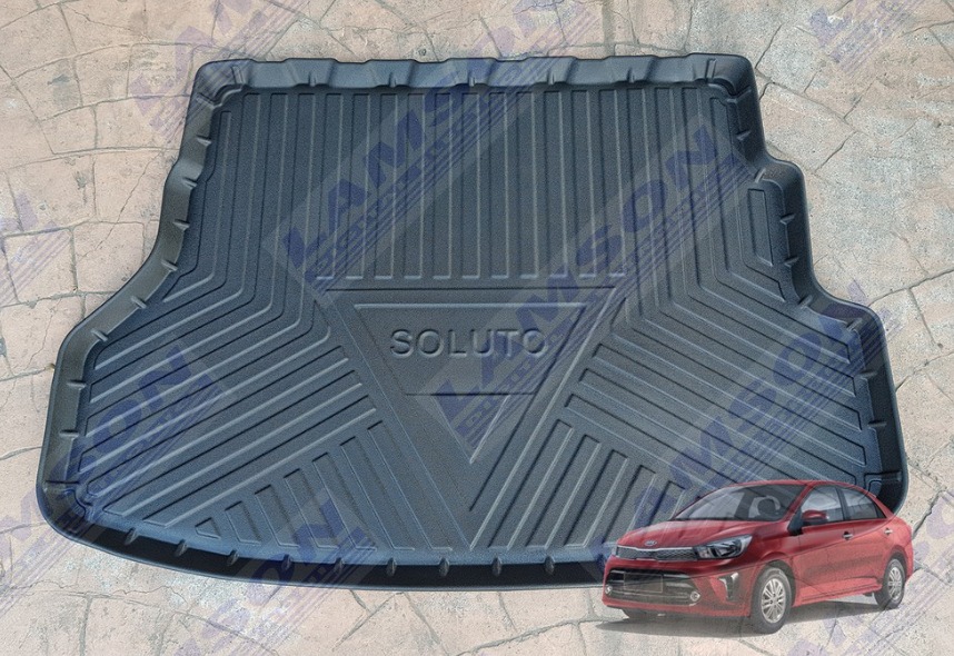 Kia Soluto 2019 - 2022 Cargo Liner Trunk Tray, Car Parts & Accessories ...
