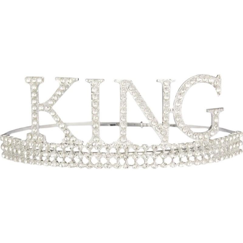 Kings Crown birthday King Crown gold silver rhinestone head piece head ...