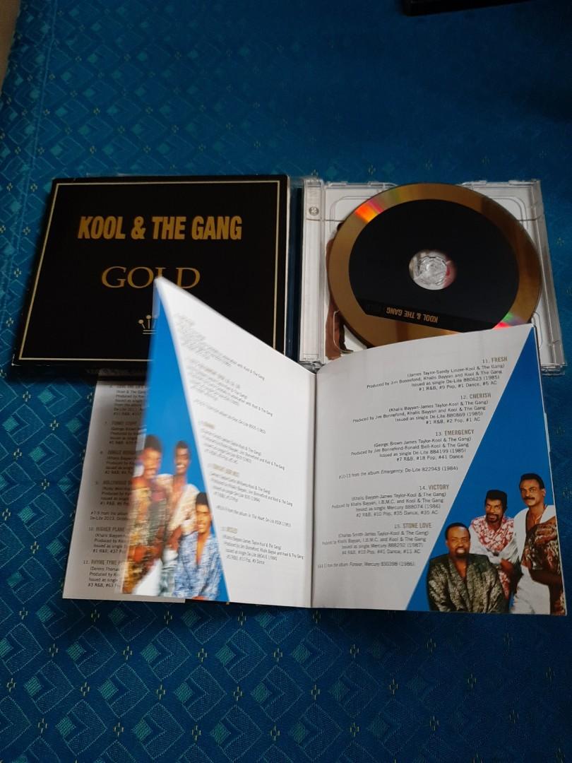 KOOL & THE GANG- GOLD CD (2pcs.), Hobbies & Toys, Music & Media, CDs ...