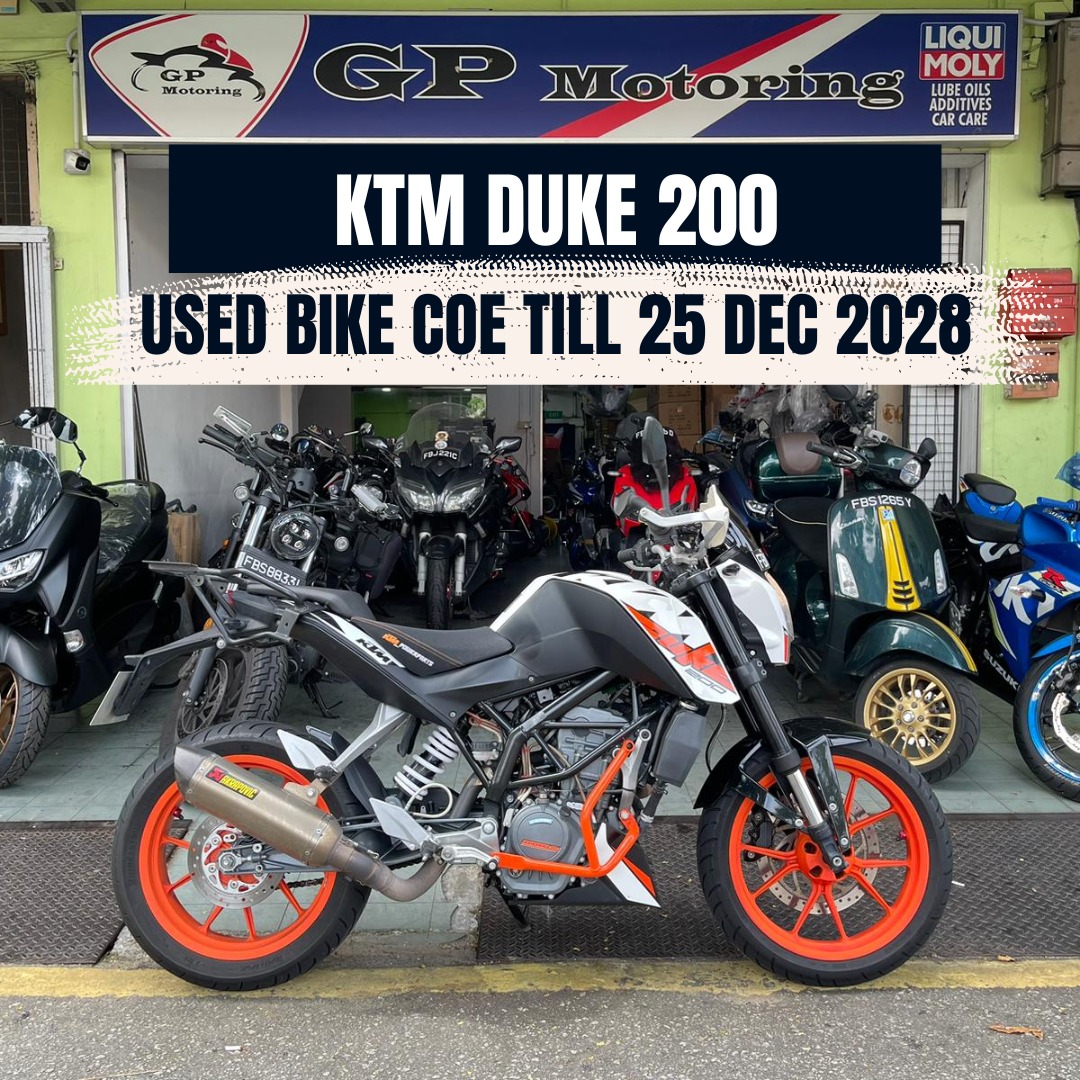 KTM Duke 200 Used Bike 2018, Motorcycles, Motorcycles for Sale, Class 2B on Carousell