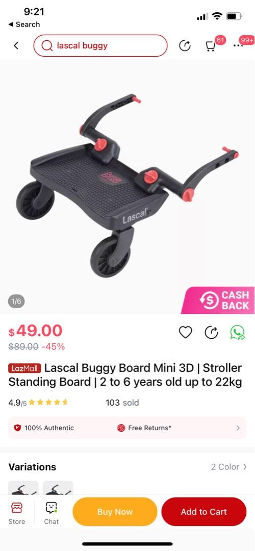 Lascal Buggy Board Mini, Babies & Kids, Going Out, Strollers on Carousell