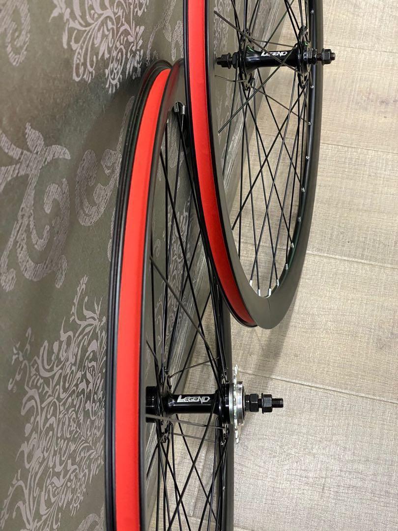 LEGEND 700c Wheelset Fixed Gear, Sports Equipment, Bicycles & Parts ...