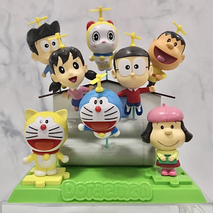 Limited Edition Shell Doraemon 3D Puzzle Complete Toy Set-With Speaker ...