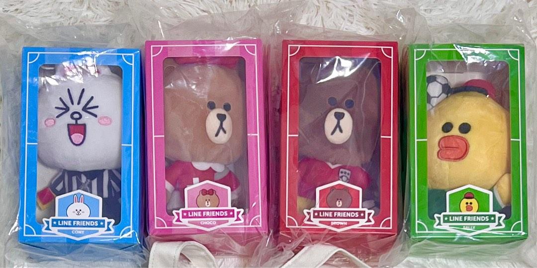 Line Friends Plushies, Hobbies & Toys, Toys & Games on Carousell