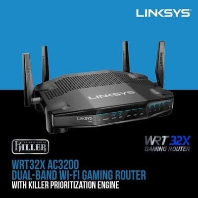 Linksys WRT32X AC3200 Dual-Band Wi-Fi Gaming Router WRT32X-AH ...