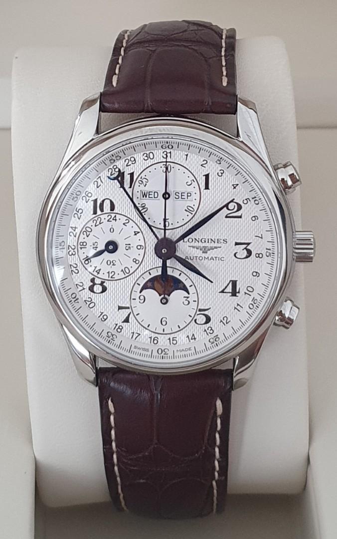 Longines Master Collection Chronograph Moonphase, Luxury, Watches on ...